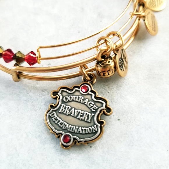 Alex and Ani | Jewelry | Alex And Ani Harry Potter Gryffindor Motto Set ...